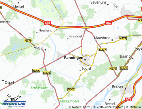 Kaart MICHELIN Beringe - ViaMichelin