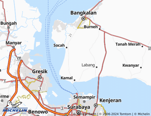 MICHELIN Tellang map - ViaMichelin