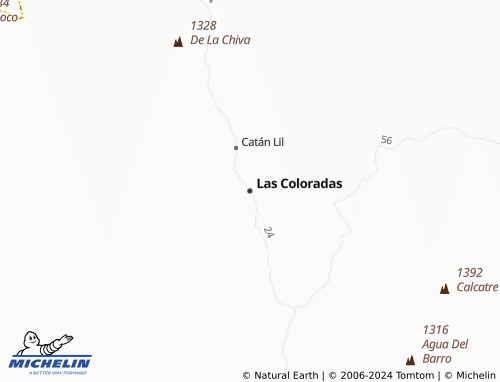 MICHELIN Las Coloradas map - ViaMichelin