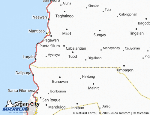 MICHELIN Camanga map - ViaMichelin