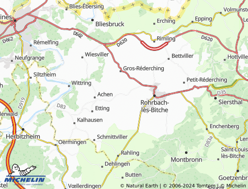 MICHELIN Singling map - ViaMichelin