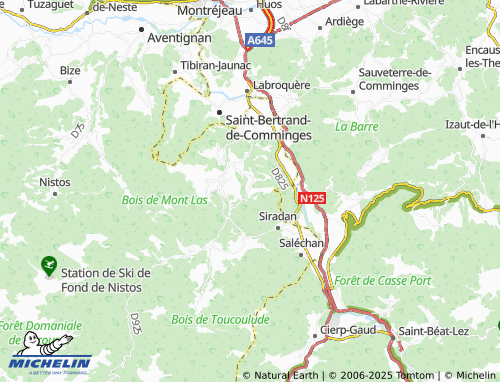 Carte MICHELIN Samuran - ViaMichelin