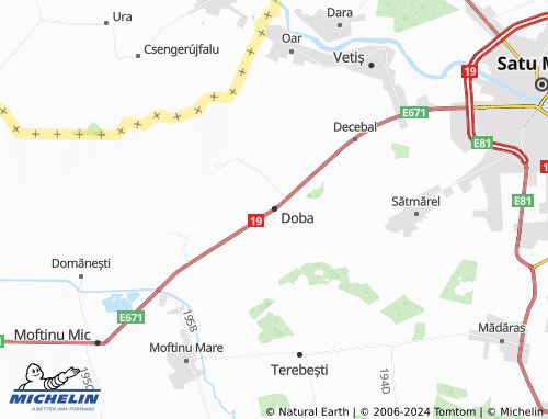 Mapa MICHELIN Doba - ViaMichelin