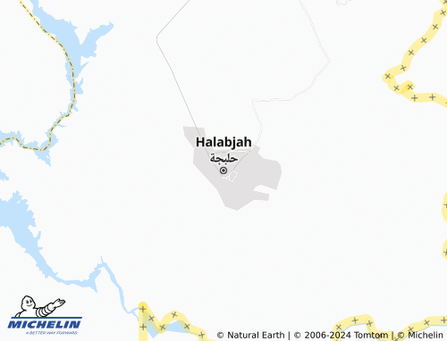 MICHELIN Halabja map - ViaMichelin