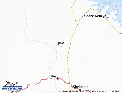 Mapa MICHELIN Jere - ViaMichelin