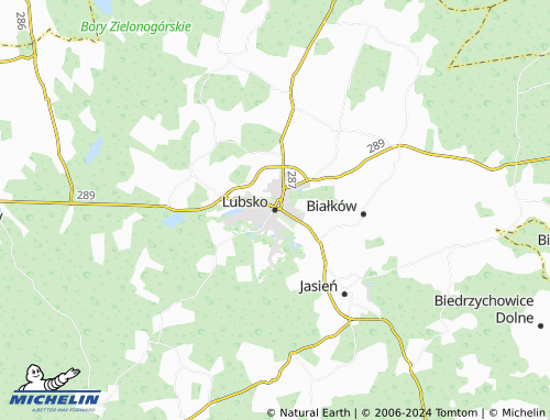 Mapa MICHELIN Lubsko - ViaMichelin