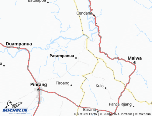 MICHELIN Patampanua map - ViaMichelin