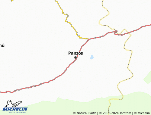 MICHELIN Panzos map - ViaMichelin