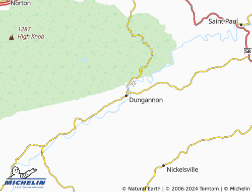 Mapa MICHELIN Dungannon - ViaMichelin