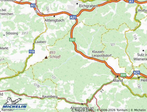 MICHELIN Riesenbach map - ViaMichelin