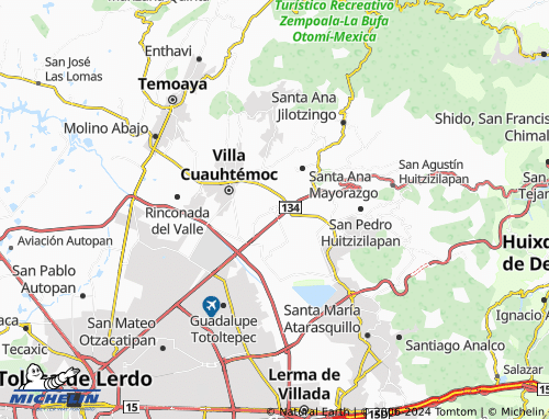 Mapa MICHELIN Xonacatlán - ViaMichelin