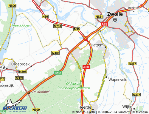 MICHELIN Wezep map - ViaMichelin