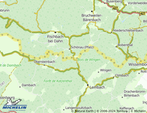 Mapa MICHELIN Hirschthal - ViaMichelin