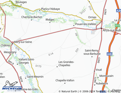 Carte MICHELIN Prémierfait - ViaMichelin