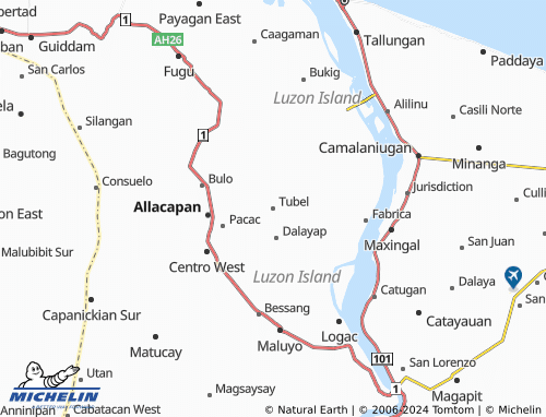 MICHELIN Tubel map - ViaMichelin