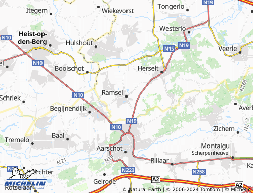 Kaart MICHELIN Ramsel - ViaMichelin