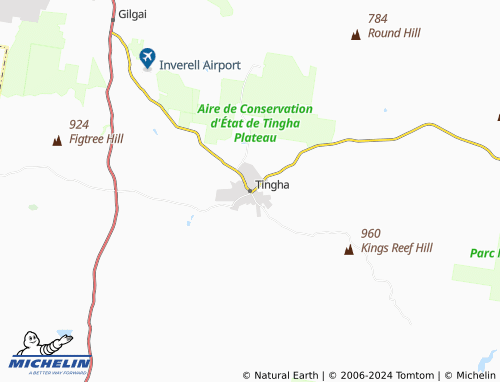 MICHELIN Tingha map - ViaMichelin