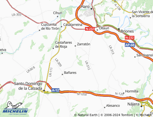 MICHELIN Cidamón map - ViaMichelin