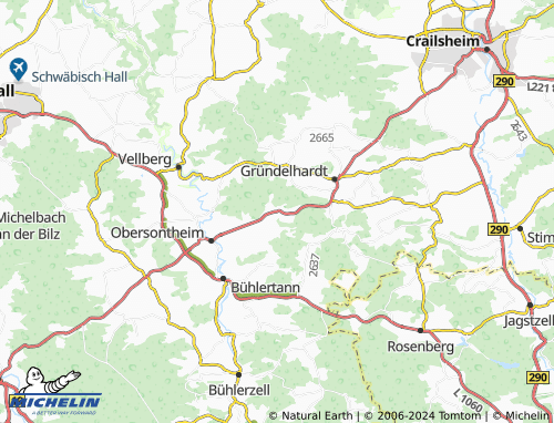 MICHELIN Markertshofen map - ViaMichelin