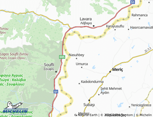 MICHELIN Nasuhbey map - ViaMichelin