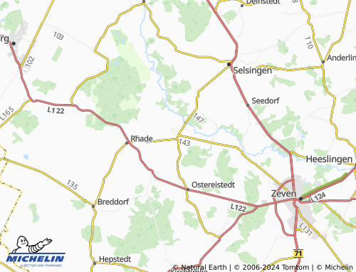 MICHELIN Rockstedt map - ViaMichelin