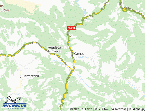 Carte MICHELIN Campo - ViaMichelin