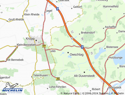 MICHELIN Norby map - ViaMichelin