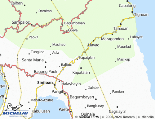 Mapa MICHELIN Kapatalan - ViaMichelin
