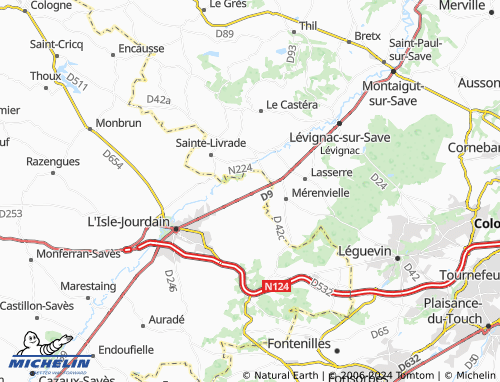 Carte MICHELIN Ségoufielle - ViaMichelin