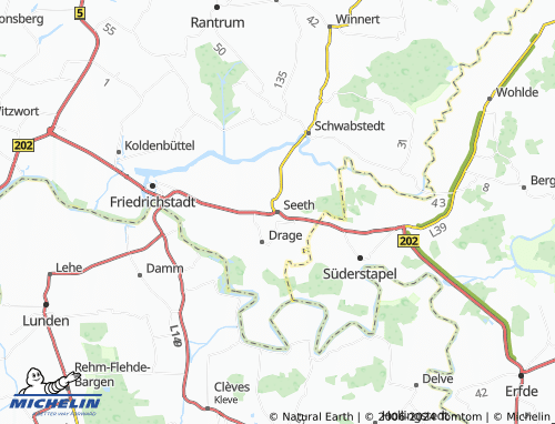 MICHELIN-Landkarte Seeth - ViaMichelin