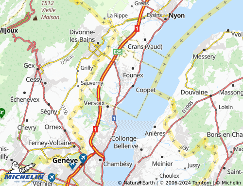 Carte MICHELIN Tannay - ViaMichelin