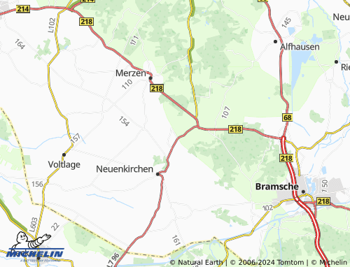 MICHELIN-Landkarte Lintern - ViaMichelin