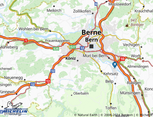 MICHELIN-Landkarte Liebefeld - ViaMichelin