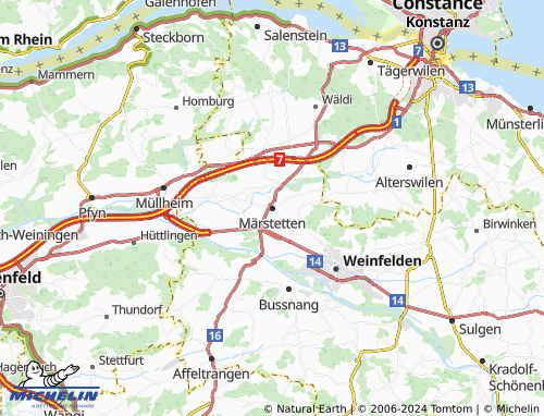 Michelin Landkarte Canal Fulton Stadtplan Canal Fulton Viamichelin