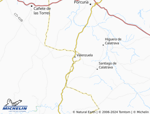 Mapa MICHELIN Valenzuela - ViaMichelin