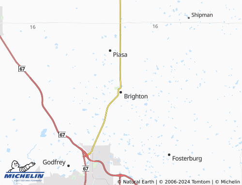 Mapa MICHELIN Brighton - ViaMichelin