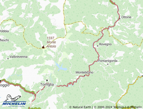 MICHELIN Rondanina map - ViaMichelin