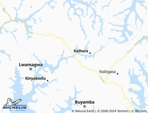 MICHELIN Lwendaula map - ViaMichelin