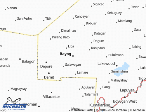 MICHELIN Bayog map - ViaMichelin
