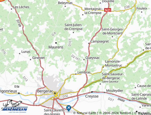 Carte MICHELIN La Mouthe - ViaMichelin