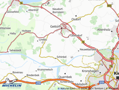 MICHELIN Wulfshagenerhütten map - ViaMichelin