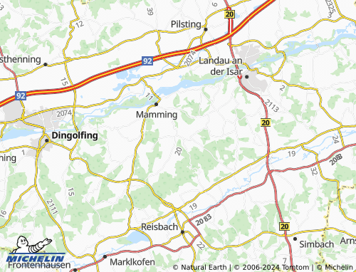 MICHELIN Bubach map - ViaMichelin