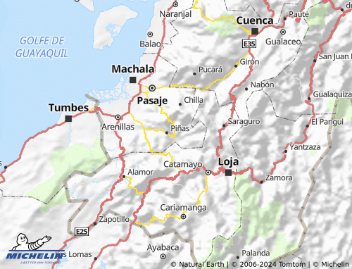 MICHELIN Zaruma map - ViaMichelin