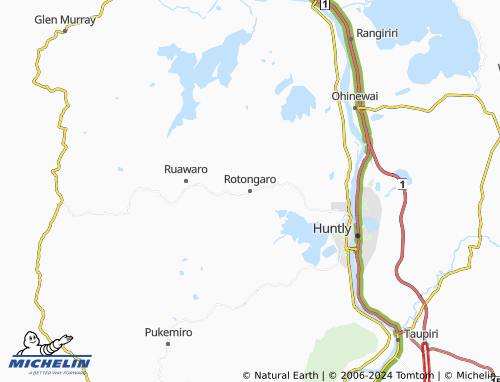 MICHELIN-Landkarte Rotongaro - ViaMichelin