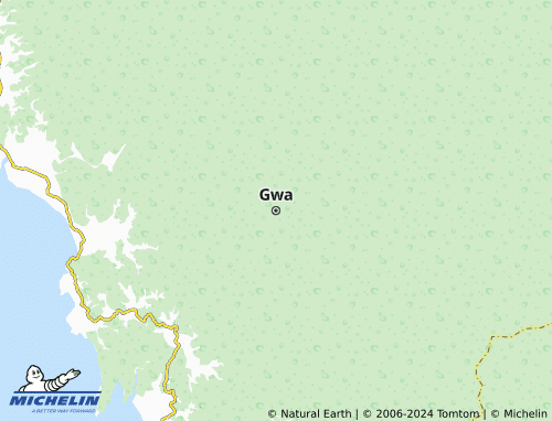 MICHELIN Gwa map - ViaMichelin