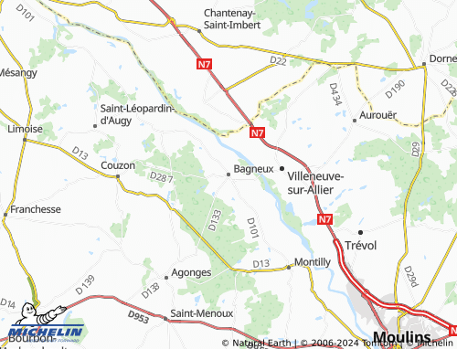 Mapa MICHELIN Bagneux - ViaMichelin