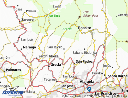 MICHELIN San Isidro map - ViaMichelin