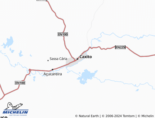 Mapa MICHELIN Caxito - ViaMichelin