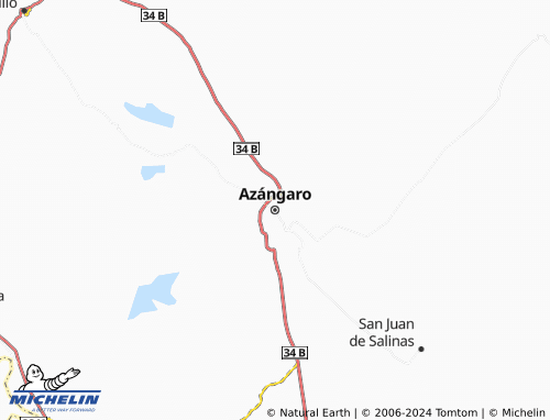 MICHELIN Azángaro map - ViaMichelin
