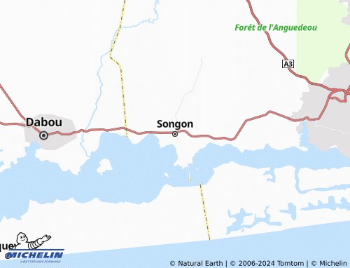 Carte MICHELIN Songon - ViaMichelin